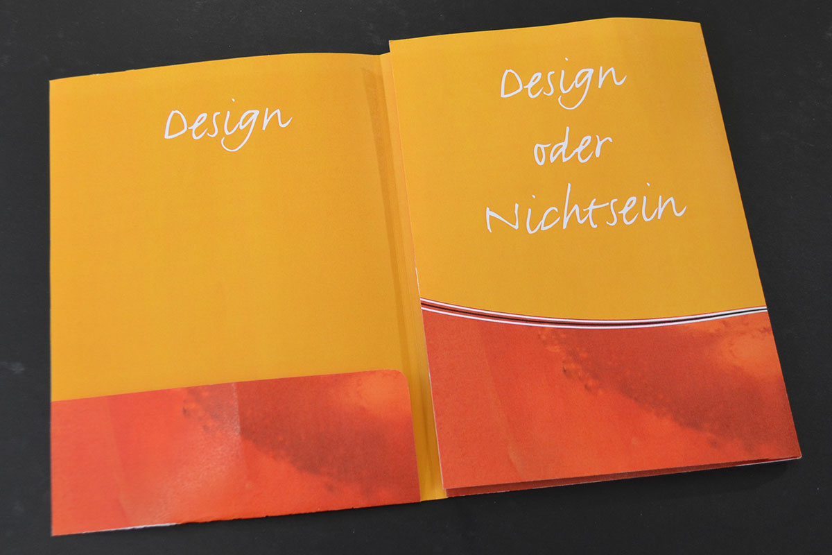 Mappen gestalten und drucken | KoppWork Orange